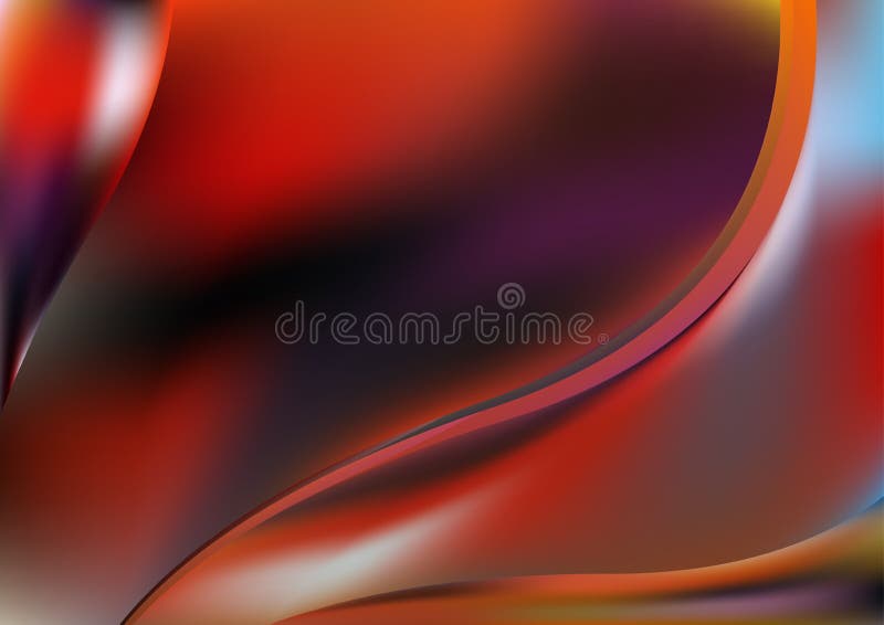 Red Close Up Multicolor Background Vector Illustration Design Stock ...
