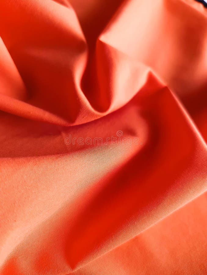 Orange Cloth Background, Fabric Texture Gold Color Pattern Silk ...