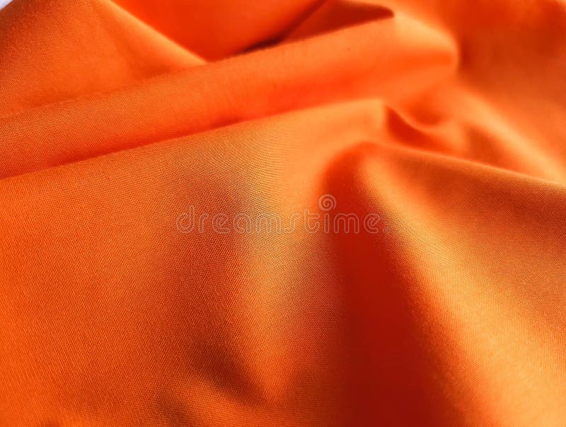 Orange Cloth Background, Fabric Texture Gold Color Pattern Silk ...