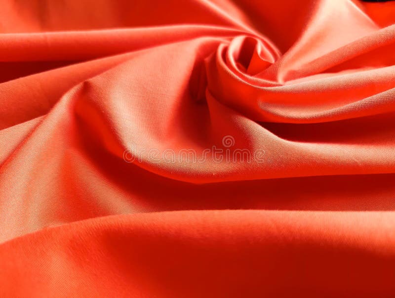 Orange Cloth Background, Fabric Texture Gold Color Pattern Silk ...