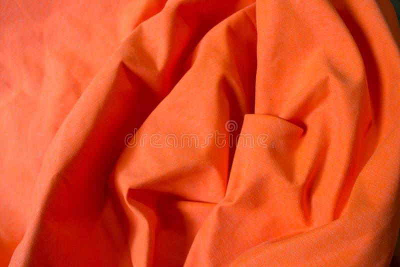 Orange cloth stock photo. Image of orange, textile, modern - 216635294
