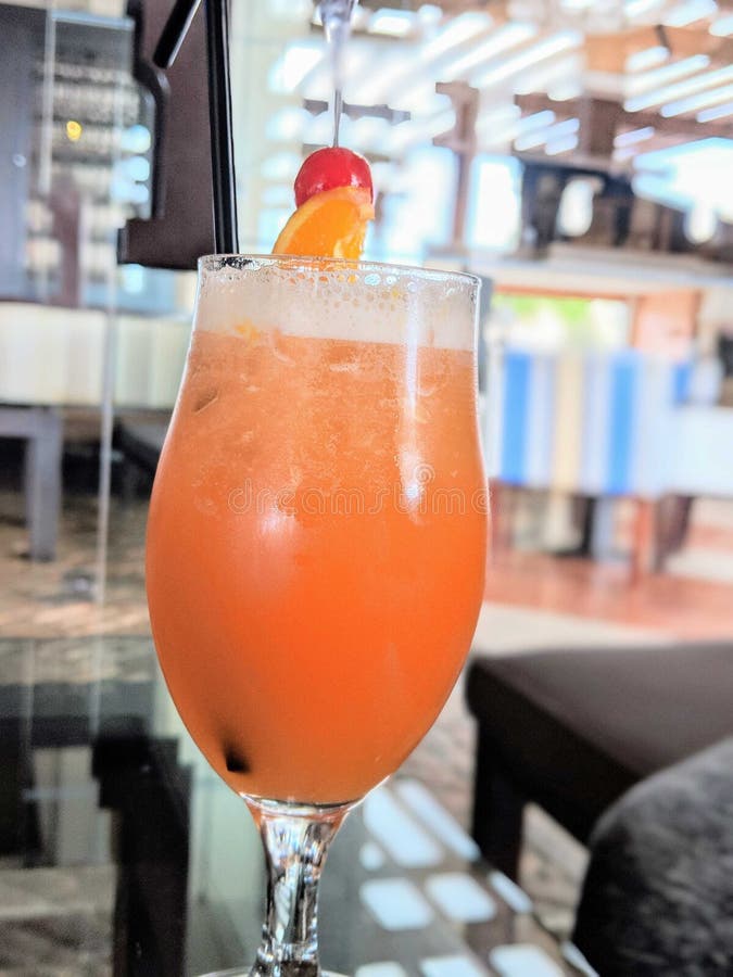 Orange Cocktail stock image. Image of orange, cocktail - 114012301