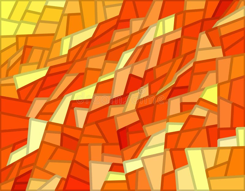 Orange Color of Abstract Background Stock Illustration - Illustration ...