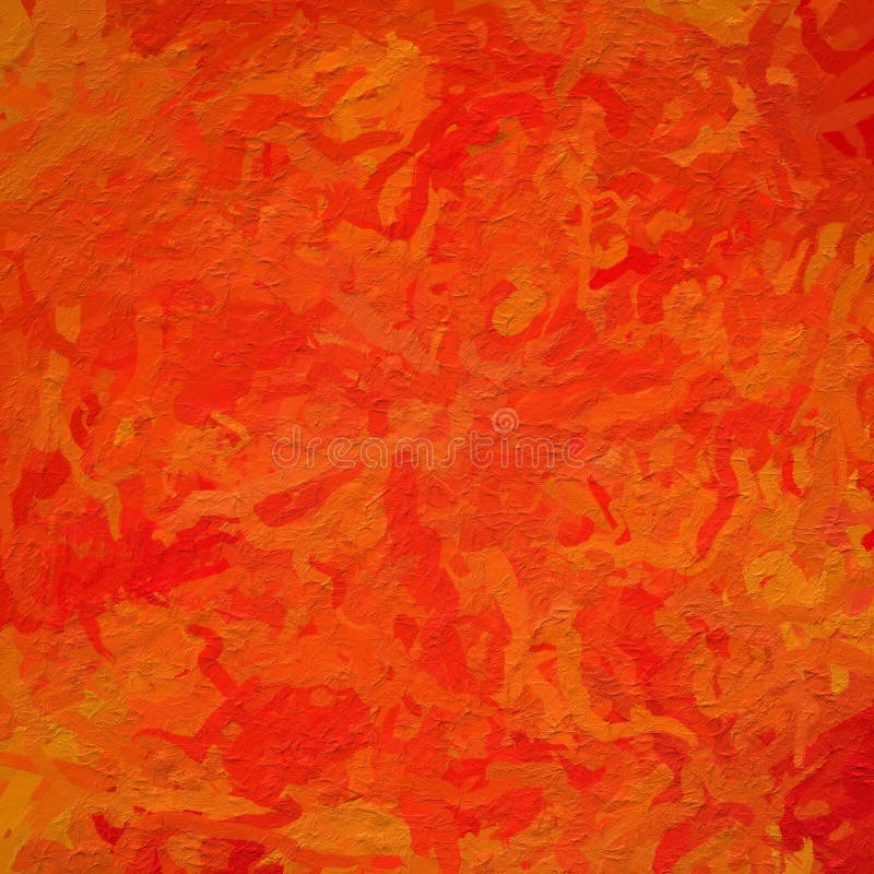 Orange Color Abstract Pattern Illustration Background Stock ...