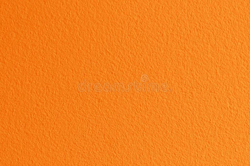 Orange Color Concrete Cement Wall Texture for Background and Design ...