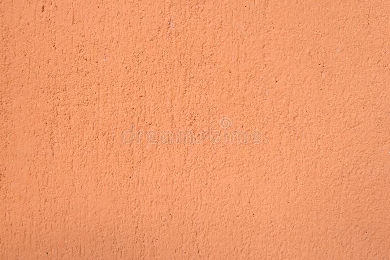 Orange Color Concrete Wall Background Stock Photo - Image of grunge ...