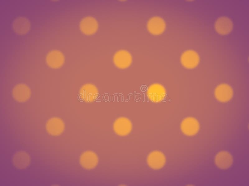 Orange Color Dot Pattern on Purple Background Stock Illustration ...