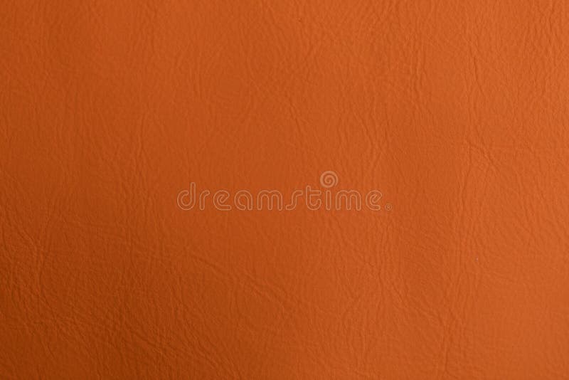 Orange Color Leather Surface Stock Image - Image of cover, detailed ...