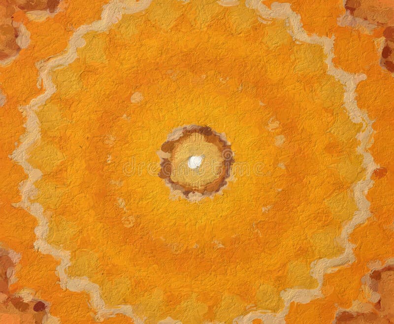 Orange Color Pattern Background Stock Illustration - Illustration of ...