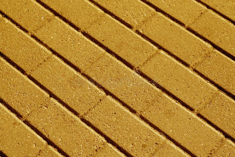 Orange Color Pavement Texture. Stock Image - Image of outdoor, exterior ...
