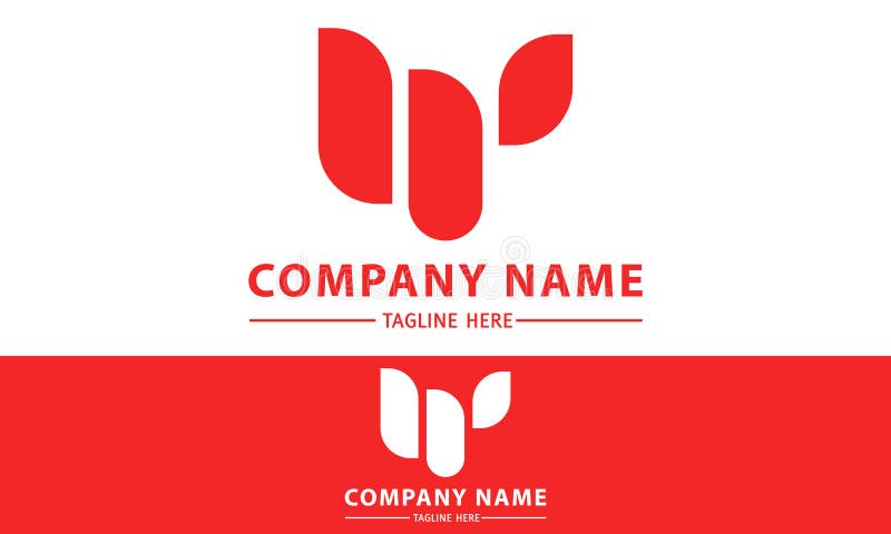 Orange Color Simple Tech Shape Square Logo Design Stock Vector ...