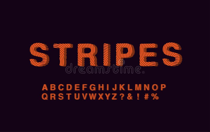 Stripes Retro Style Graphic Font Stock Illustrations – 1,776 Stripes ... Stripes Retro Style Graphic Font Stock Illustrations – 1,776 Stripes ...