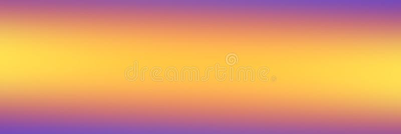 Orange Color Ultra Wide Art Illustration Summer Header Stock ...
