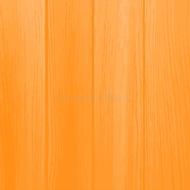 Orange Color Wood Texture Background in Square Format. Realistic Plank ...