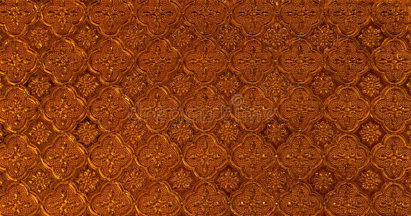 The Orange Colorful Glass Pattern Texture Background Stock Image ...