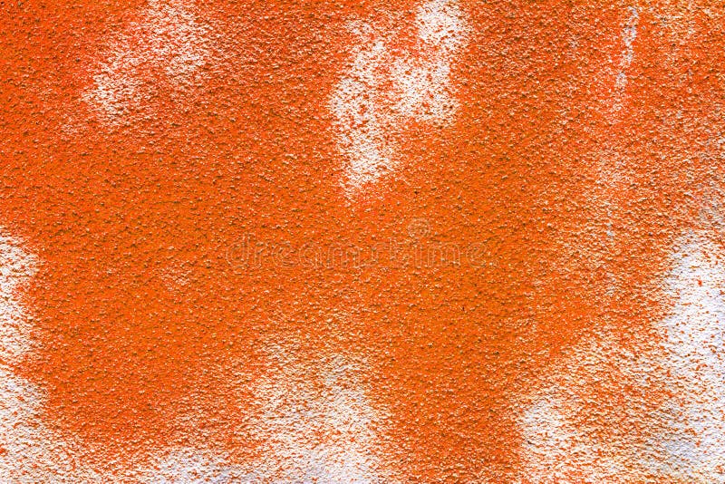 Orange Concrete Wall Texture Stock Photo - Image of concrete, grungy ...