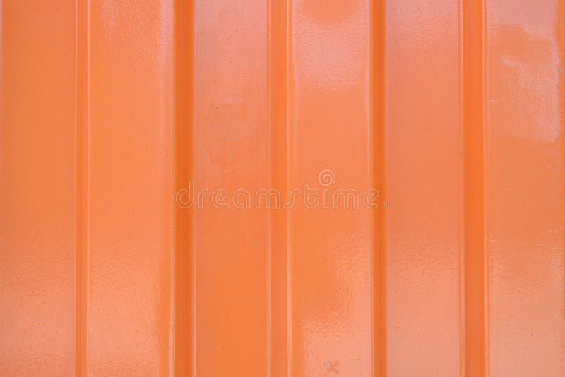 Orange Container wall stock photo. Image of steel, corrugated - 101473170