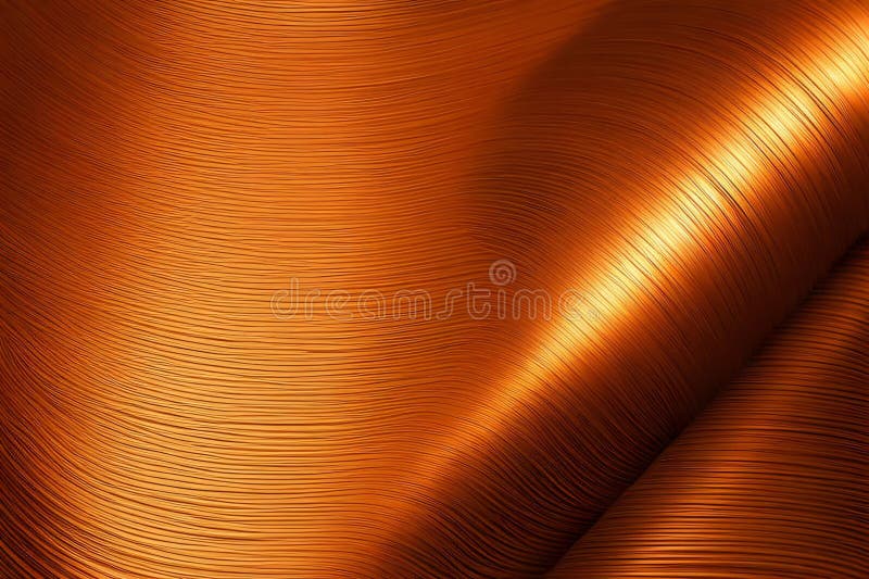 Orange Brushed Metal Texture Premium Photo | Colorful Shiny Brushed