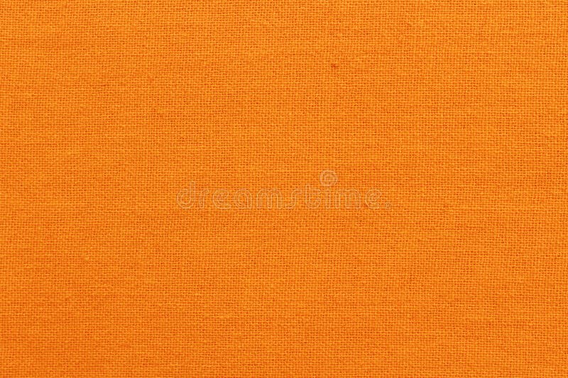 Orange Cotton Fabric Cloth Texture for Background, Natural Textile ...