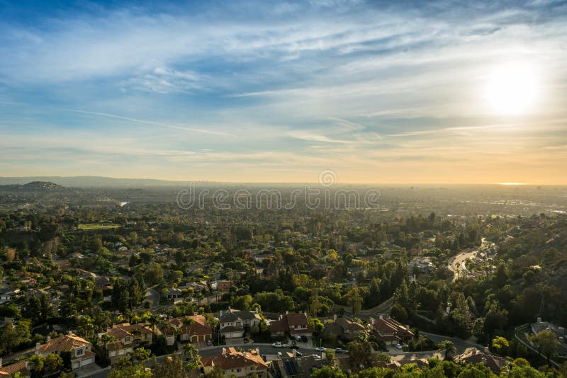 Orange_county_view9 stock photo. Image of hills, rolling - 48759668