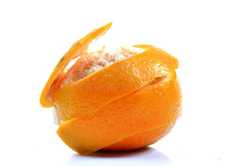 Orange coupée en tranches photo stock. Image du baisses - 30984692