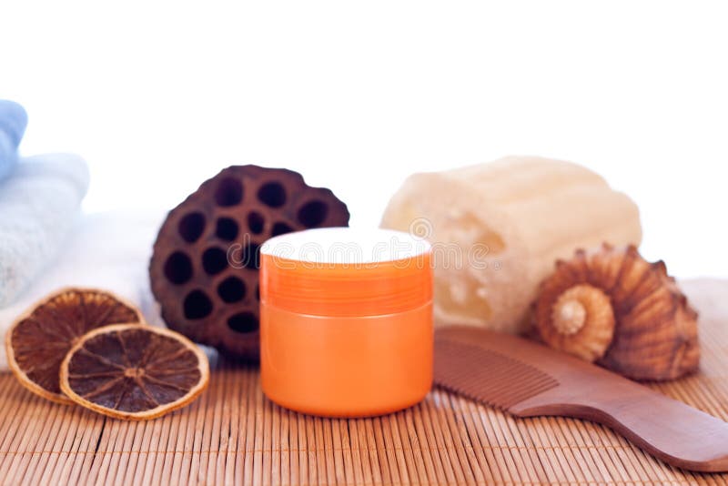 Orange cream tube stock photo. Image of fresh, concept - 12682012