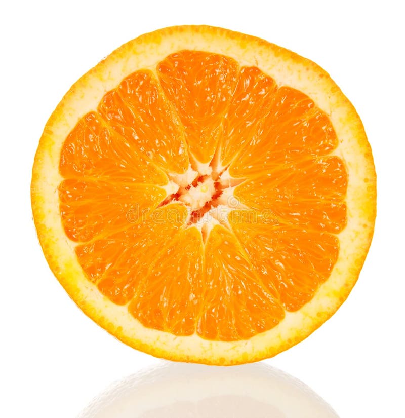 Orange cross-section stock photo. Image of macro, healthy - 35150298
