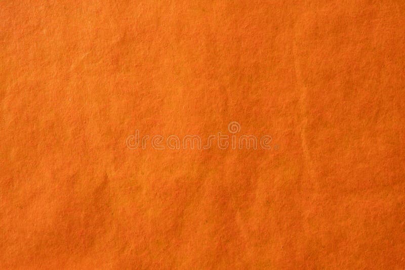 Orange Crumpled Paper Texture Background Stock Image - Image of ...