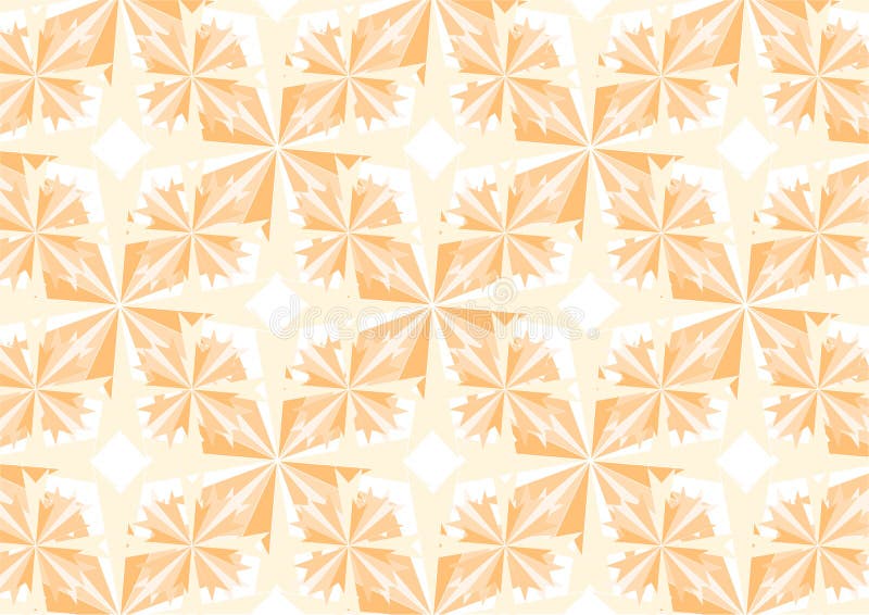 Orange crystals stock vector. Illustration of natural - 6879310