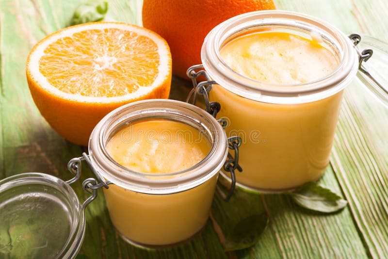 Orange curd stock photo. Image of fruit, butter, ingredient - 56621688