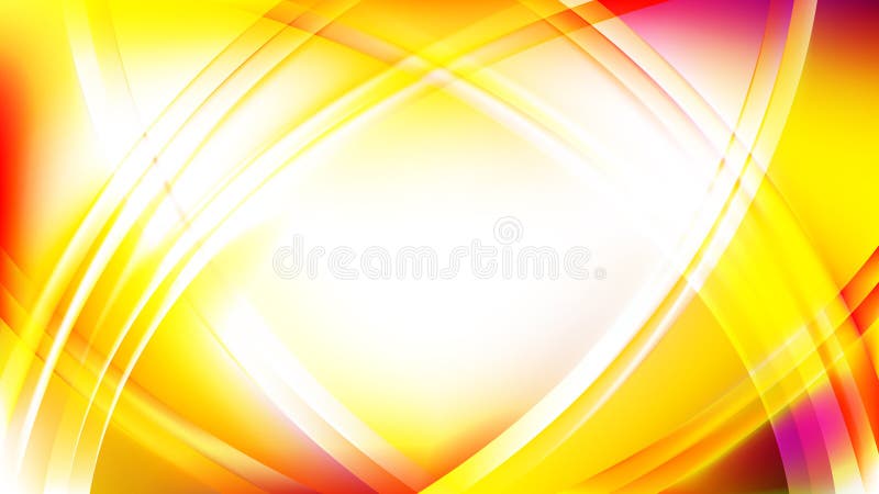 Orange Curve Background Design Stock Illustration - Illustration of ...