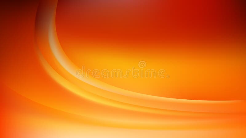 Orange Curve Background Image Stock Vector - Illustration of layout ...