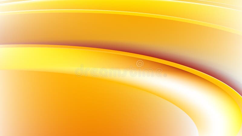 Orange Curve Background Vector Stock Vector - Illustration of abstract ...