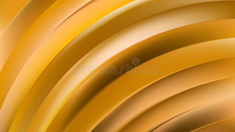 Orange Curved Stripes Vector Image Stock Vector - Illustration of ...