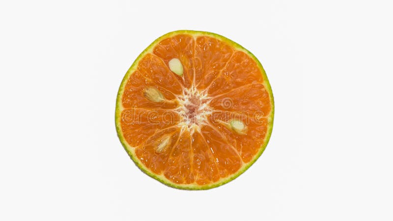 Orange cut in half stock image. Image of breakfast, color - 57929883