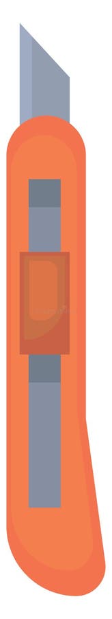 Orange Cutter, Illustration, Vector Stock Vector - Illustration of icon ...