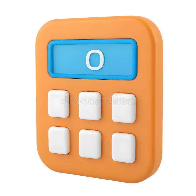 Orange Square Calculator Stock Illustrations – 453 Orange Square ...