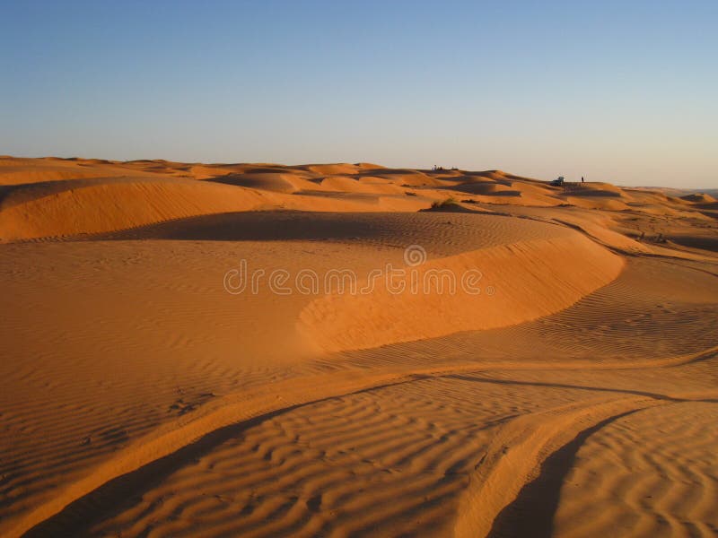 The orange desert stock image. Image of blue, oman, landscape - 18469189