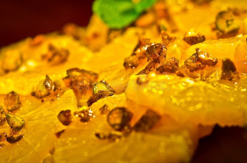 Orange desert close-up stock image. Image of concept - 23659231