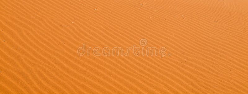 Orange Desert Sand Texture Formed by Wind Stock Image - Image of nature ...