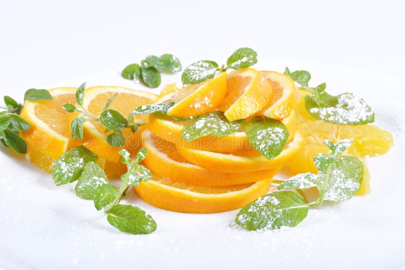 Orange dessert stock image. Image of health, citrus, orange - 36318327
