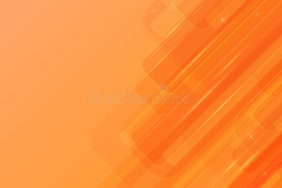 Orange Diagonal Striped Lines Backdrop. Bright Summer Orange Tech ...