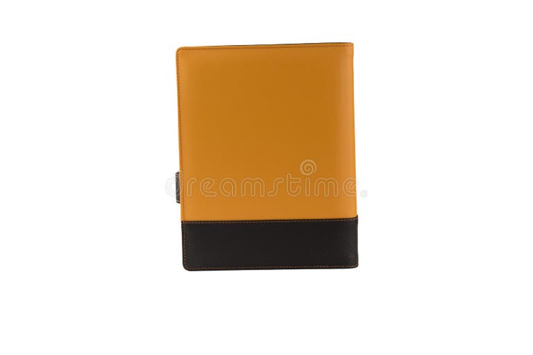 Orange diary book stock image. Image of orange, paperwork - 65219371