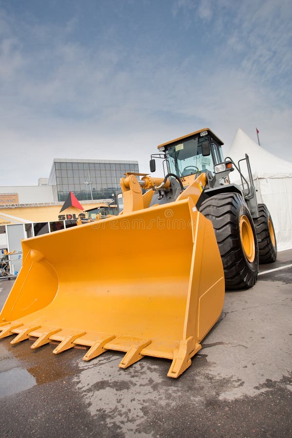 178 Orange Front End Loader Stock Photos - Free & Royalty-Free Stock ...