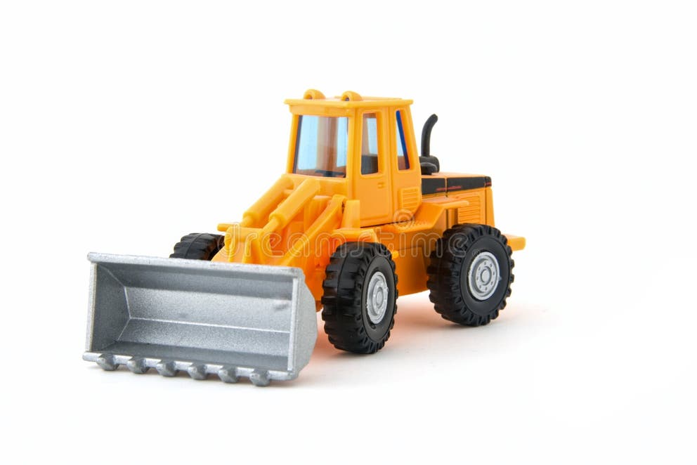 Orange digger stock image. Image of site, orange, transport - 241953521