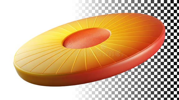 Orange Disc, Simple Shape for Modern and Minimalist Designs Png ...