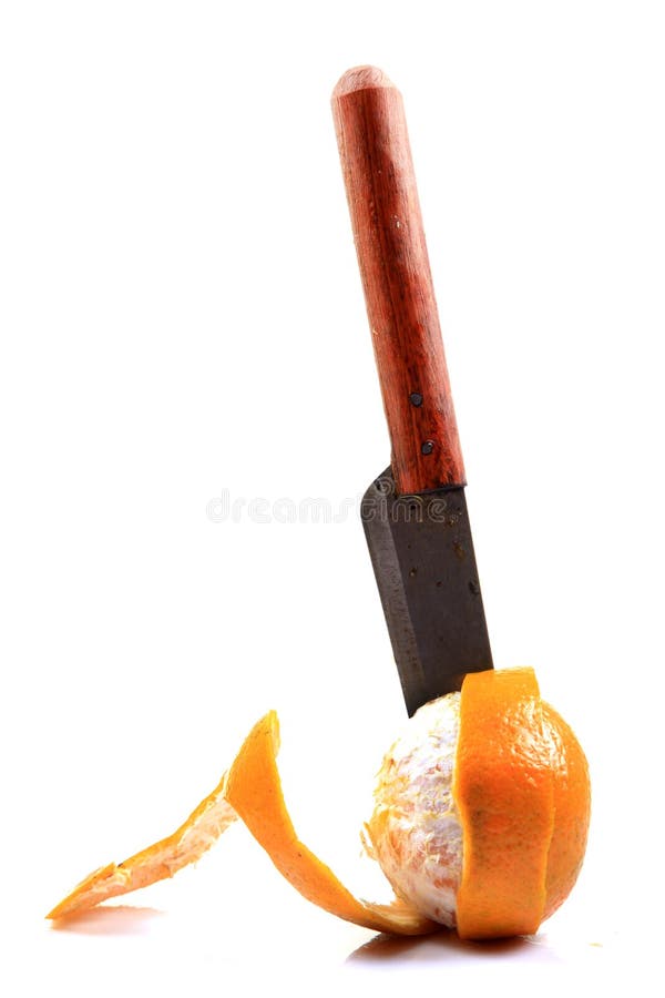 Orange disection stock image. Image of skin, white, orange - 28246963