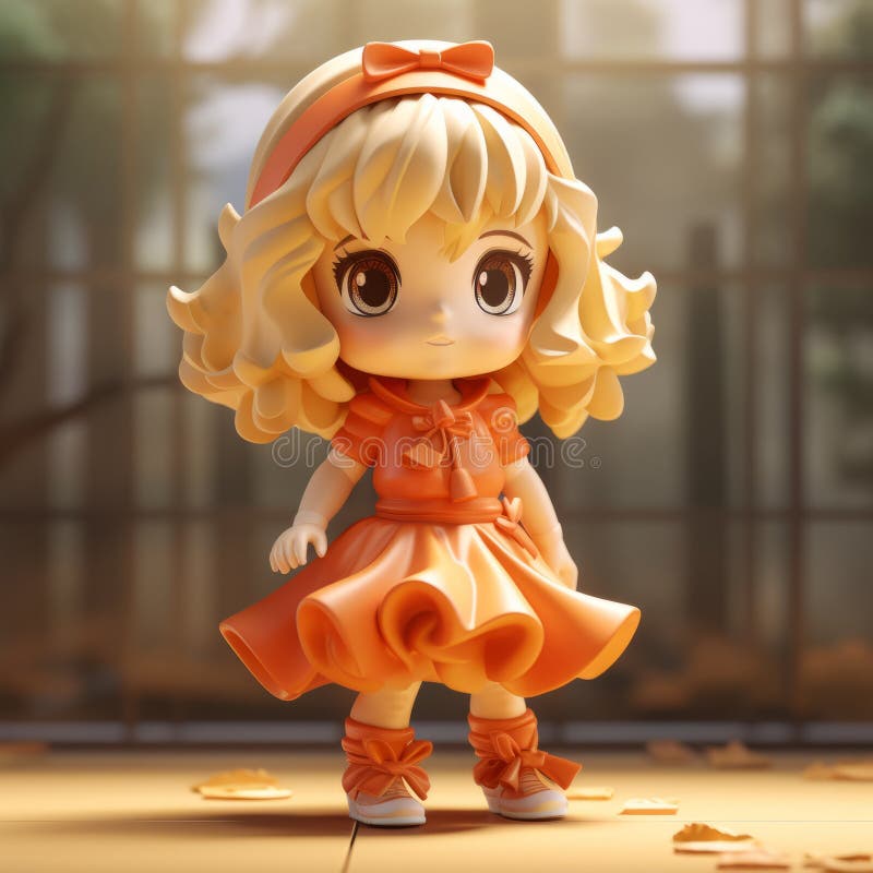 Anime Girl in Orange Dress: Hard Surface Modeling with Toycore ...