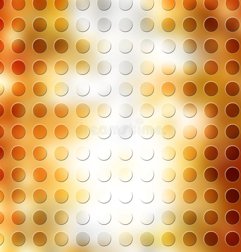 Orange dots stock illustration. Illustration of design - 10558442