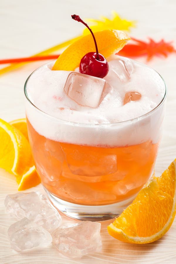 Orange drink stock photo. Image of goblet, aperitif, lemon - 32067990